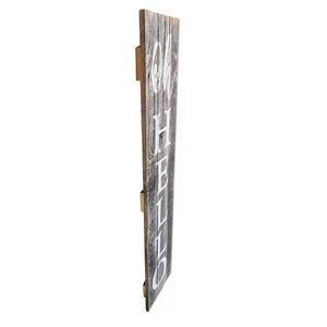Oh, Hello Rustic Vertical Sign Porch Leaner – Hand Painted (grey/white ...