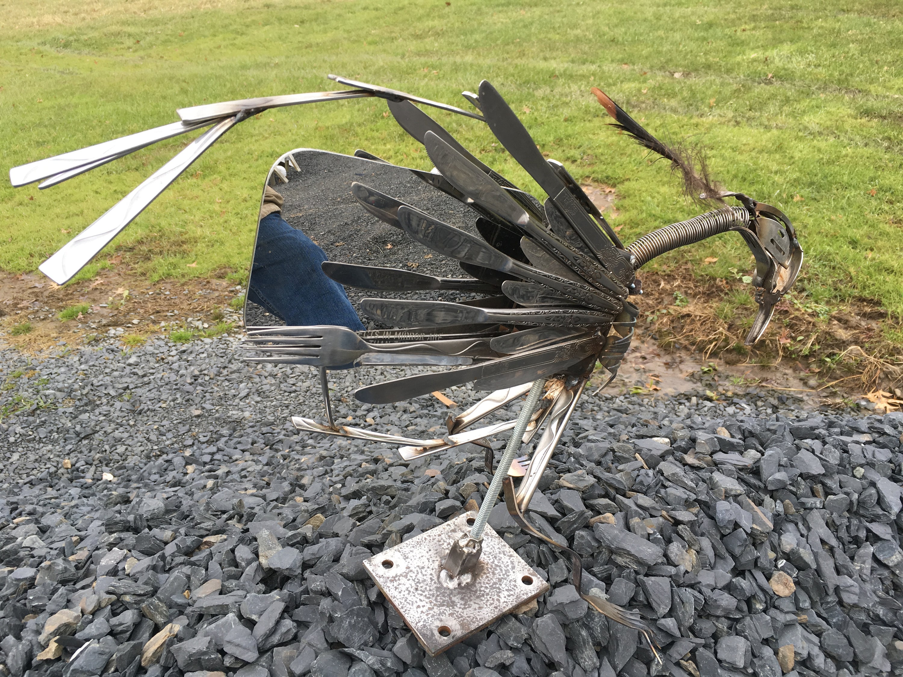 Lawn Art, Metal Sculpture, Welded Art, Bird Art, Unique Metal Art ...