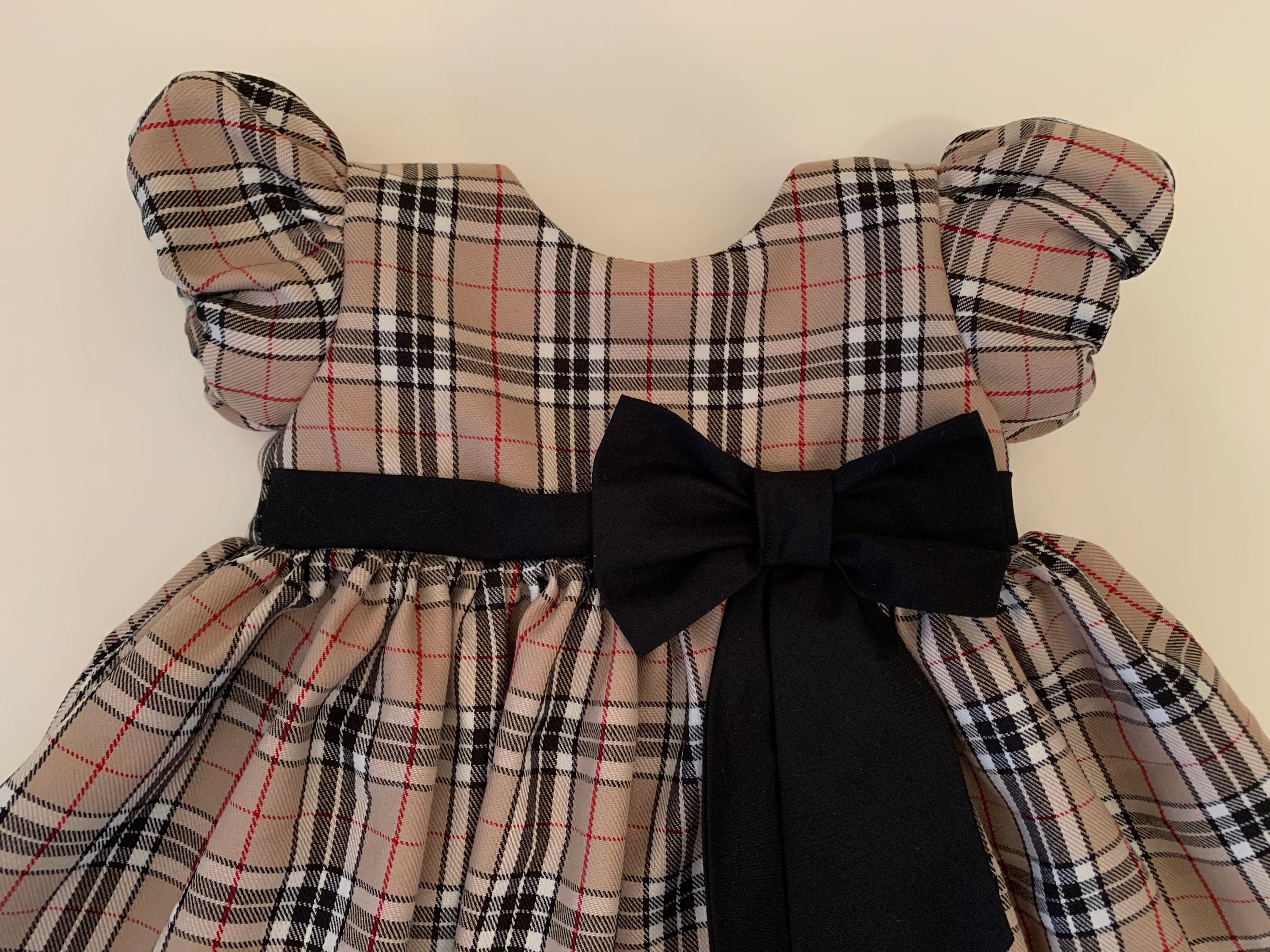 Caramel Thompson Tartan Dress Set-baby Dress-christmas - Etsy UK