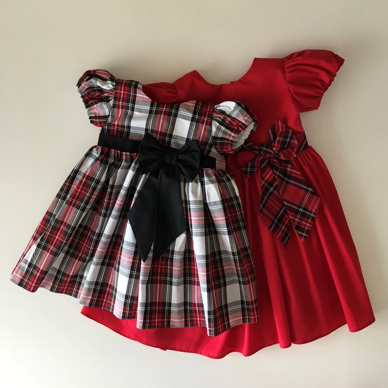 Formal Girls Red Dress - Etsy UK