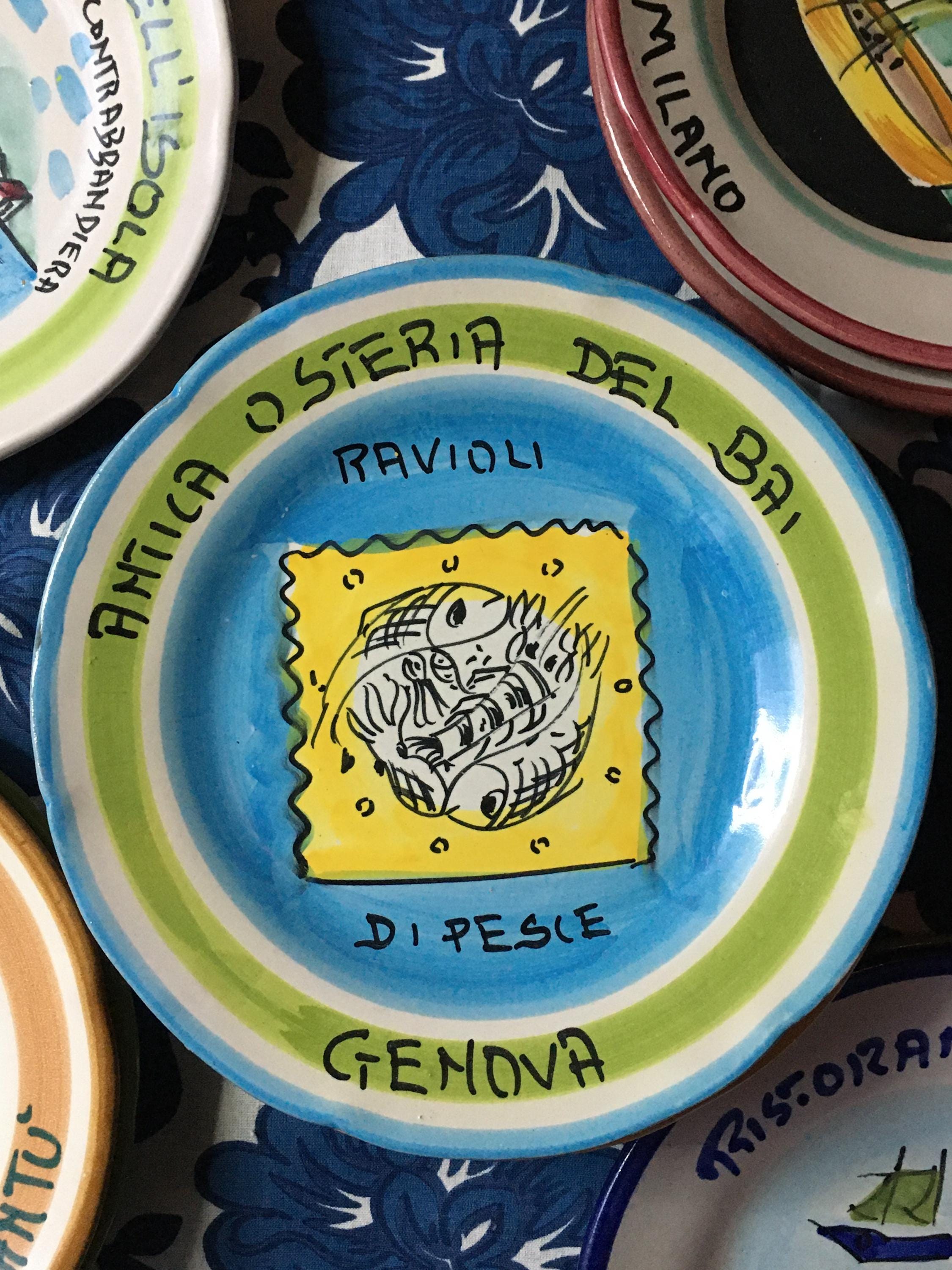 Italian Vintage Buon Ricordo Plates, Updated 24.01.25 Vintage Italian ...
