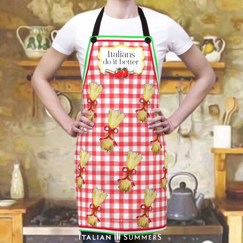 Apron Italians Do It Better Italian Apron Italian Gift - Etsy