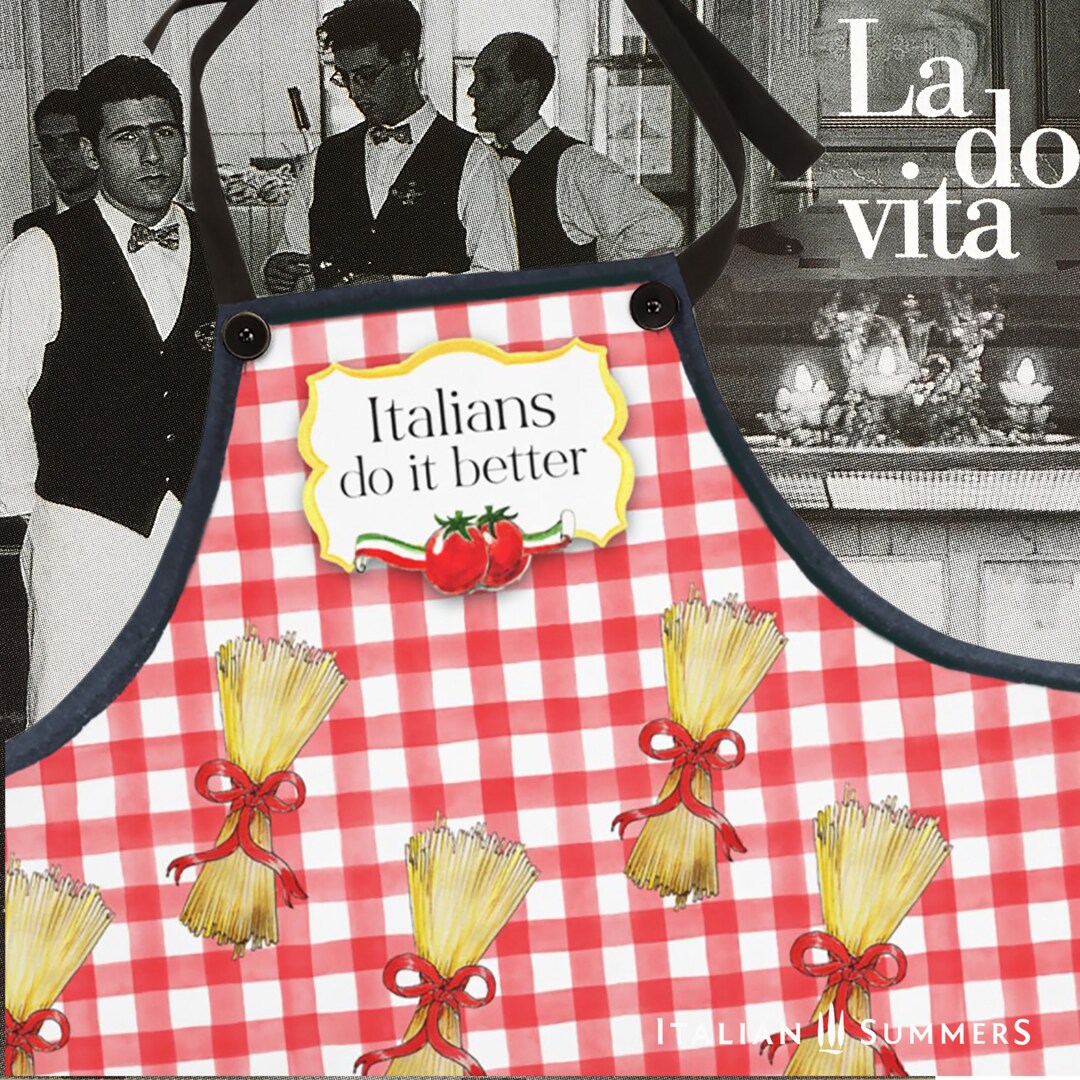Apron Italians Do It Better, Italian Apron, Italian Gift, Italy ...