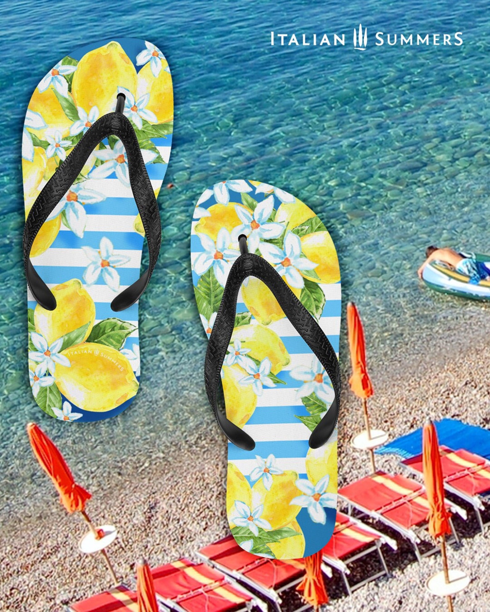 Italy Flip Flops, Riviera Lemons, Italy Lemons, Amalfi Lemons, Capri ...