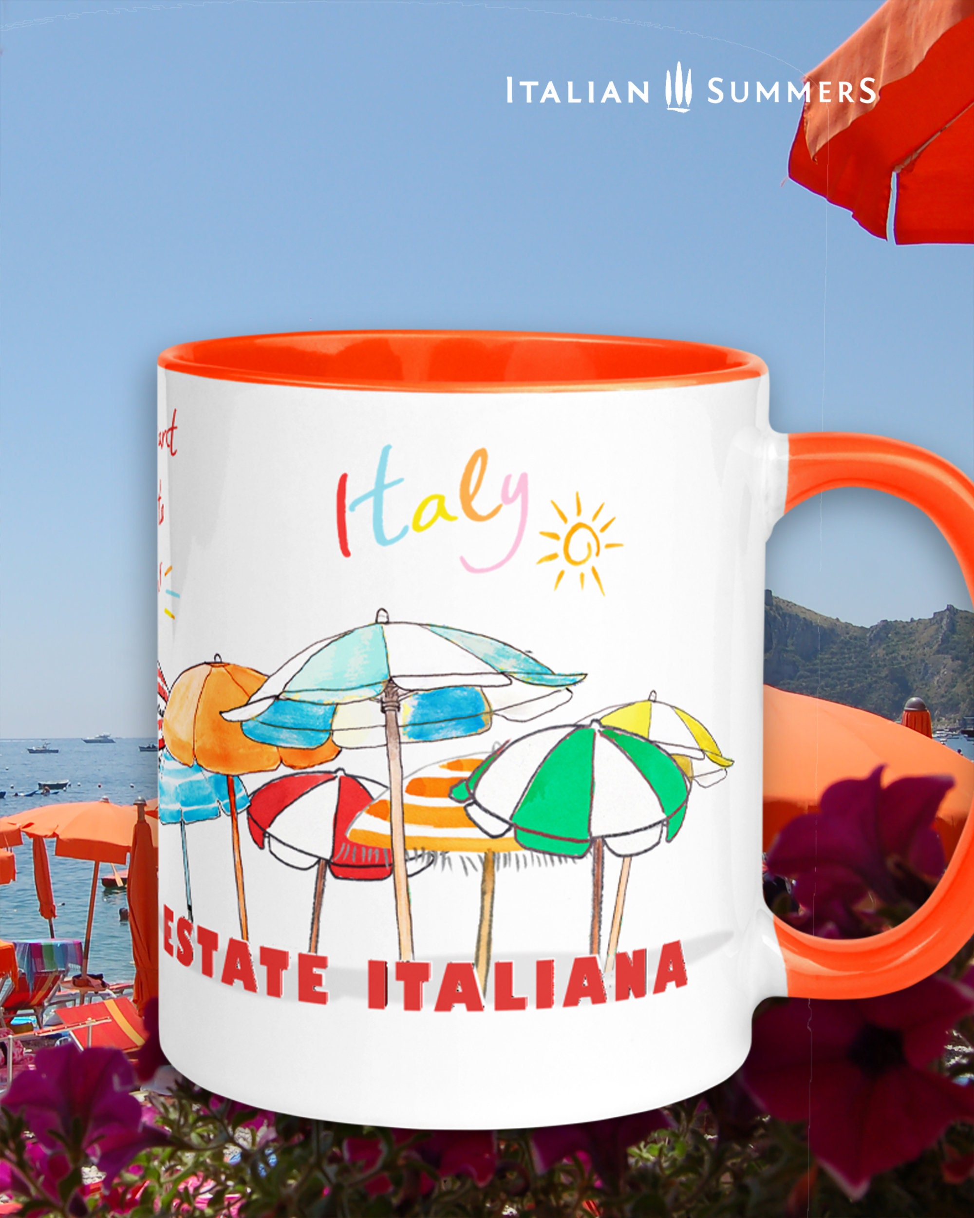 Mug I just want to go to Italy Italy mug Italy beach Italy | Etsy
