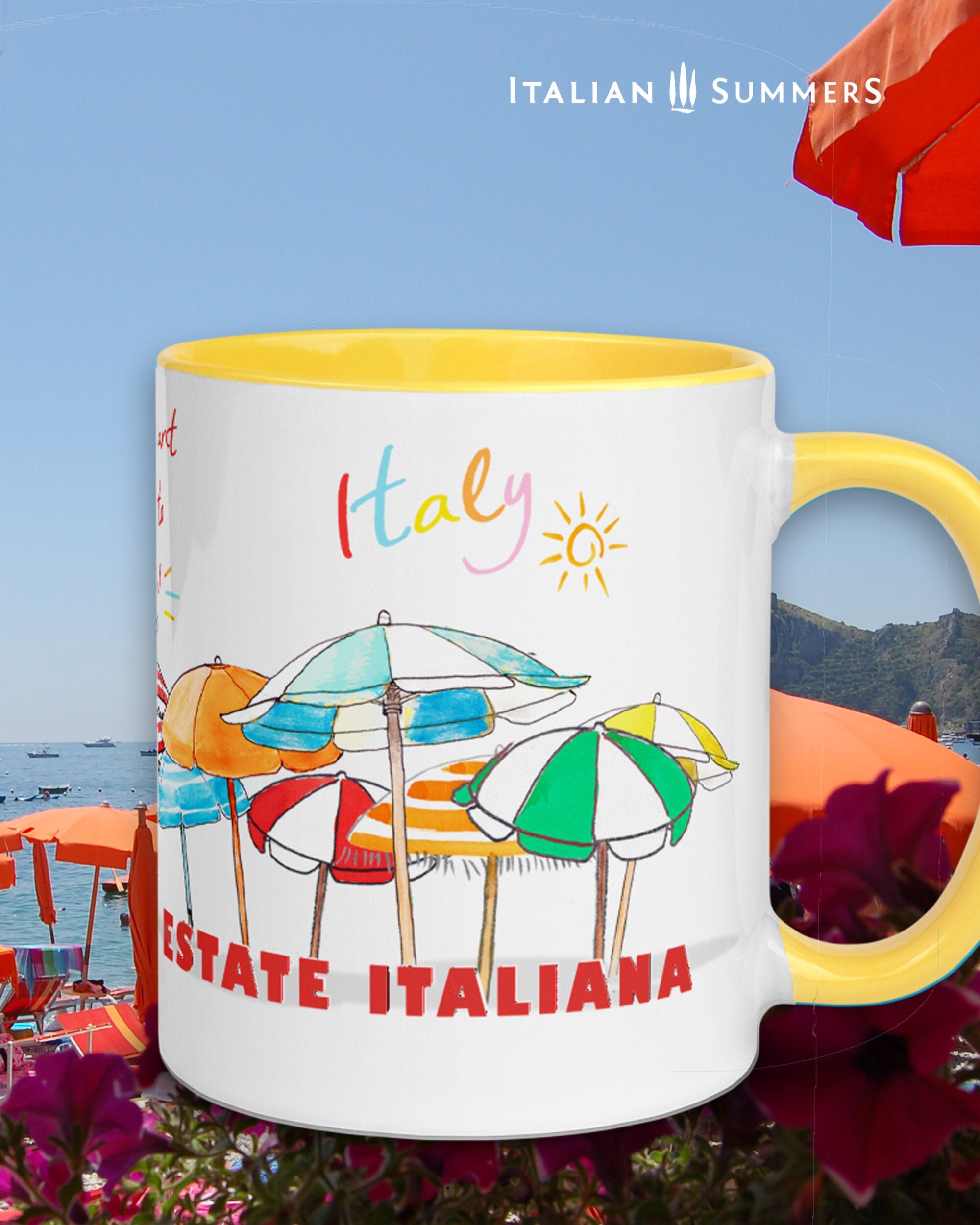 Mug I just want to go to Italy Italy mug Italy beach Italy | Etsy