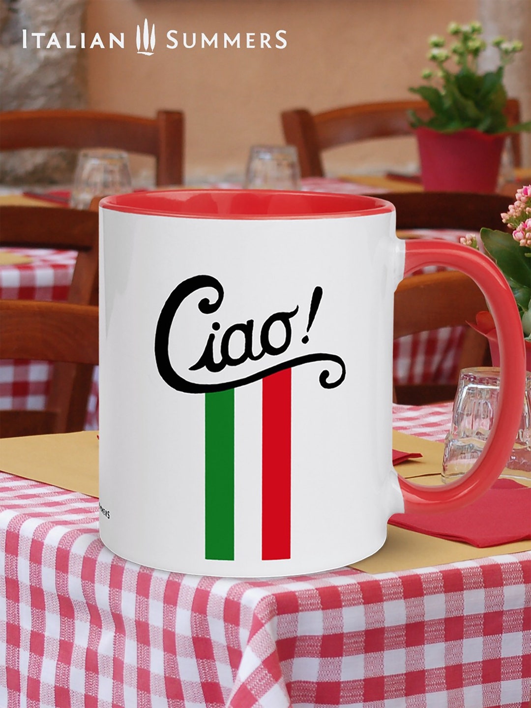 Mug Ciao Italia | Italy Mug, Italian Flag, Ciao Mug, Italy Gift ...