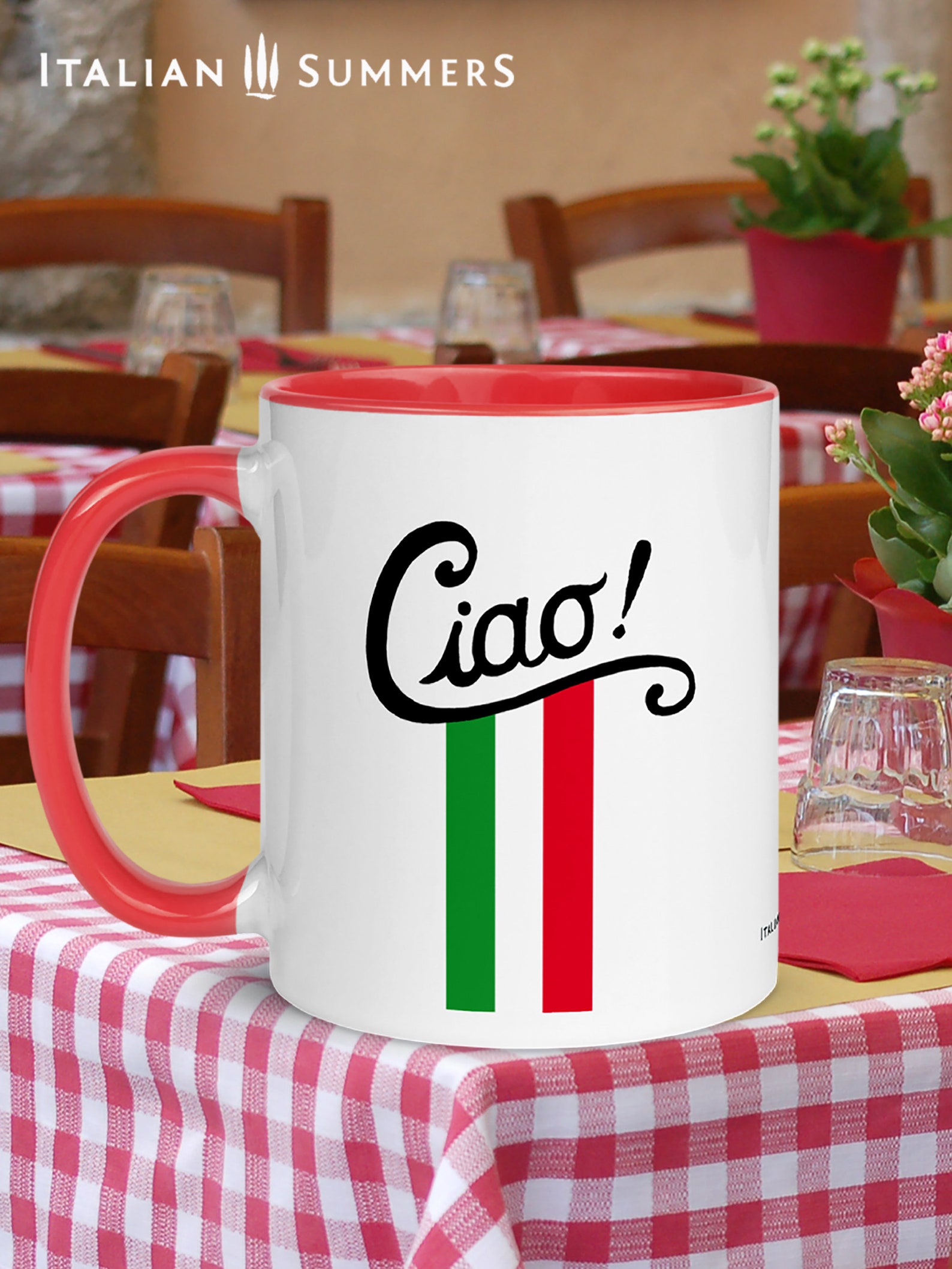 Mug Ciao Italia Italy Mug, Italian Flag, Ciao Mug, Italy Gift, Italian ...