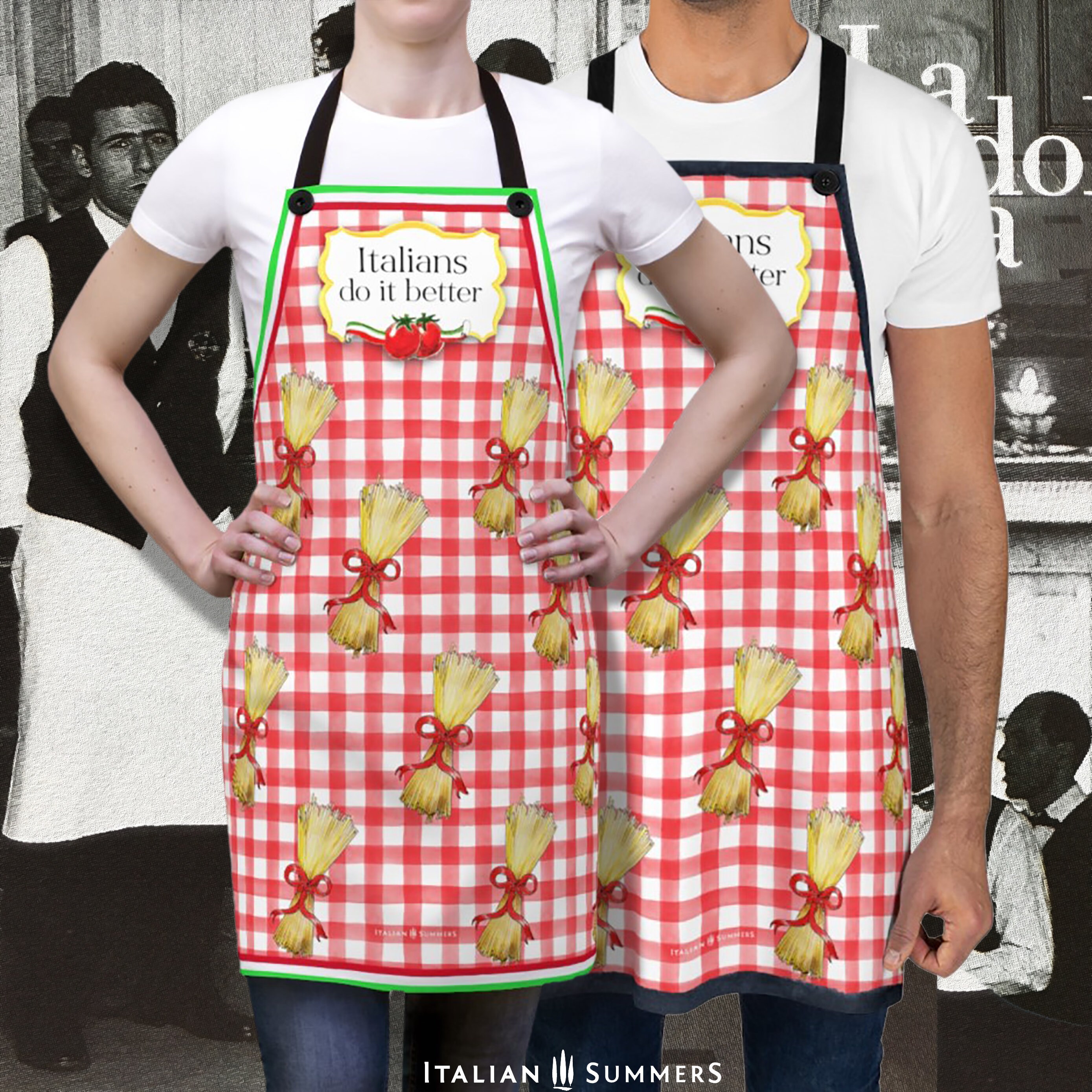 Apron Italians Do It Better Italian Apron Italian Gift - Etsy