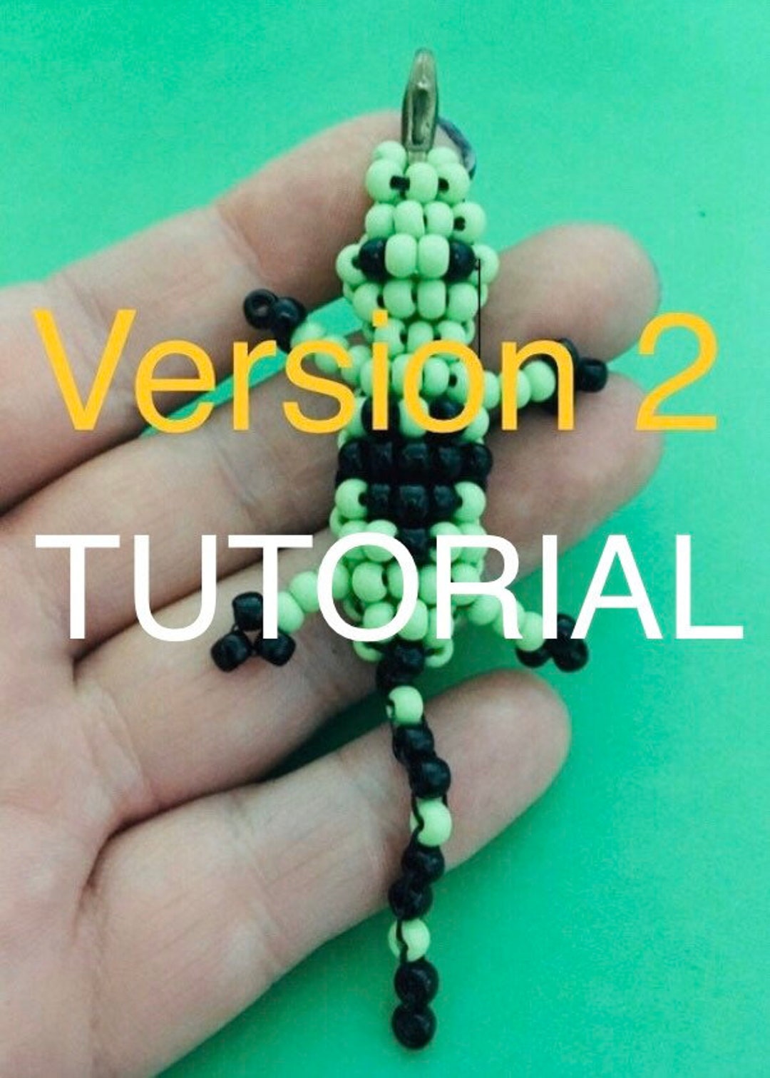 Beginner Bead Lizard - Instructions & Pictures Separated - Etsy