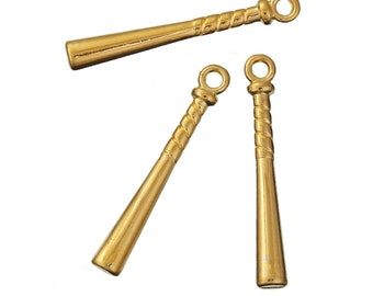 Baseball Bat Charm - Etsy