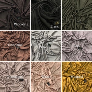 Premium Emirati Quality Dubai Jersey Hijab Scarf Shawl Stretchy Maxi ...