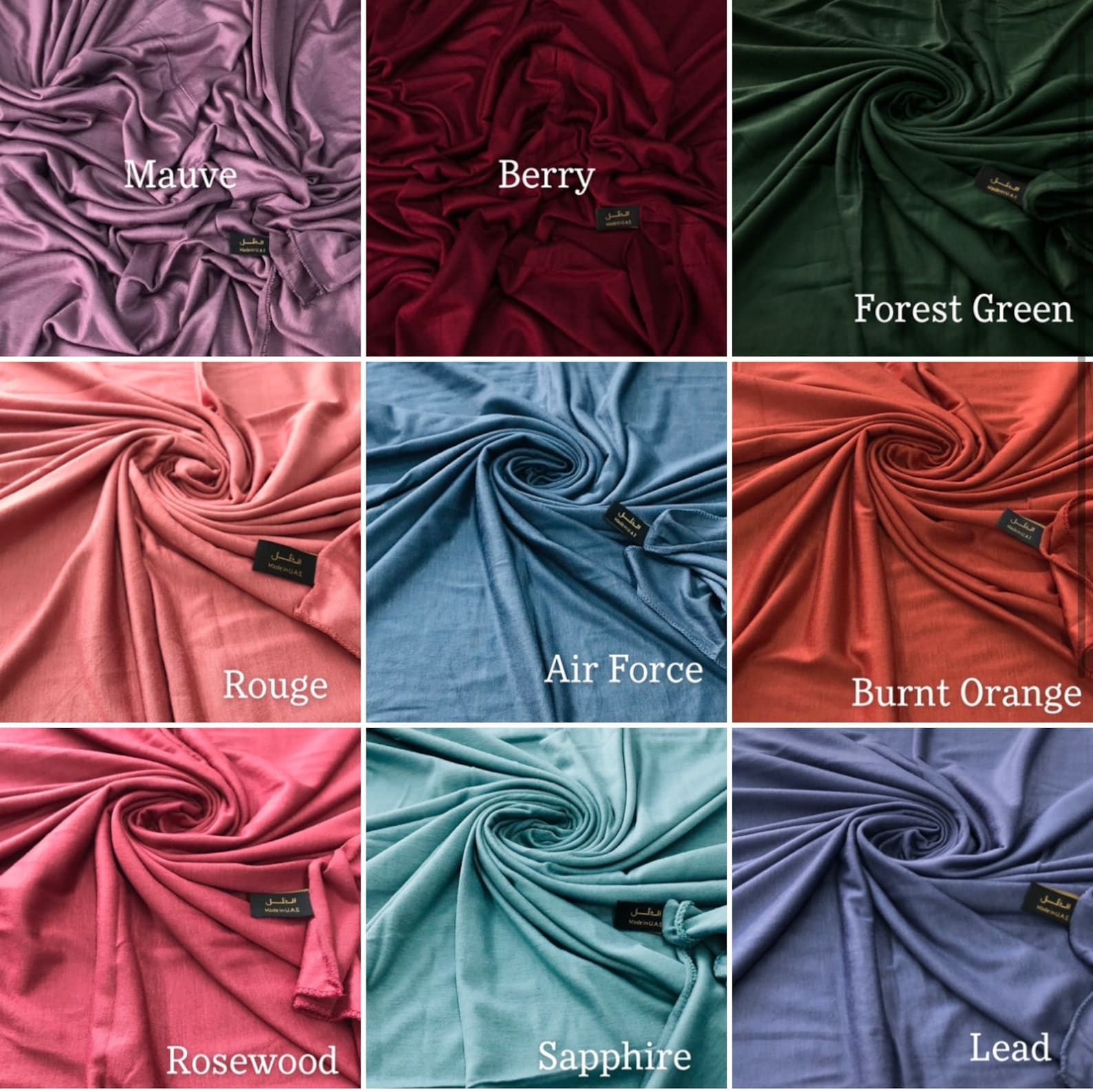 Premium Emirati Quality Dubai Jersey Hijab Scarf Shawl Stretchy Maxi ...