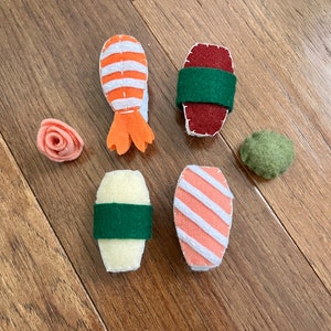 Felt Sushi Play Food - Etsy