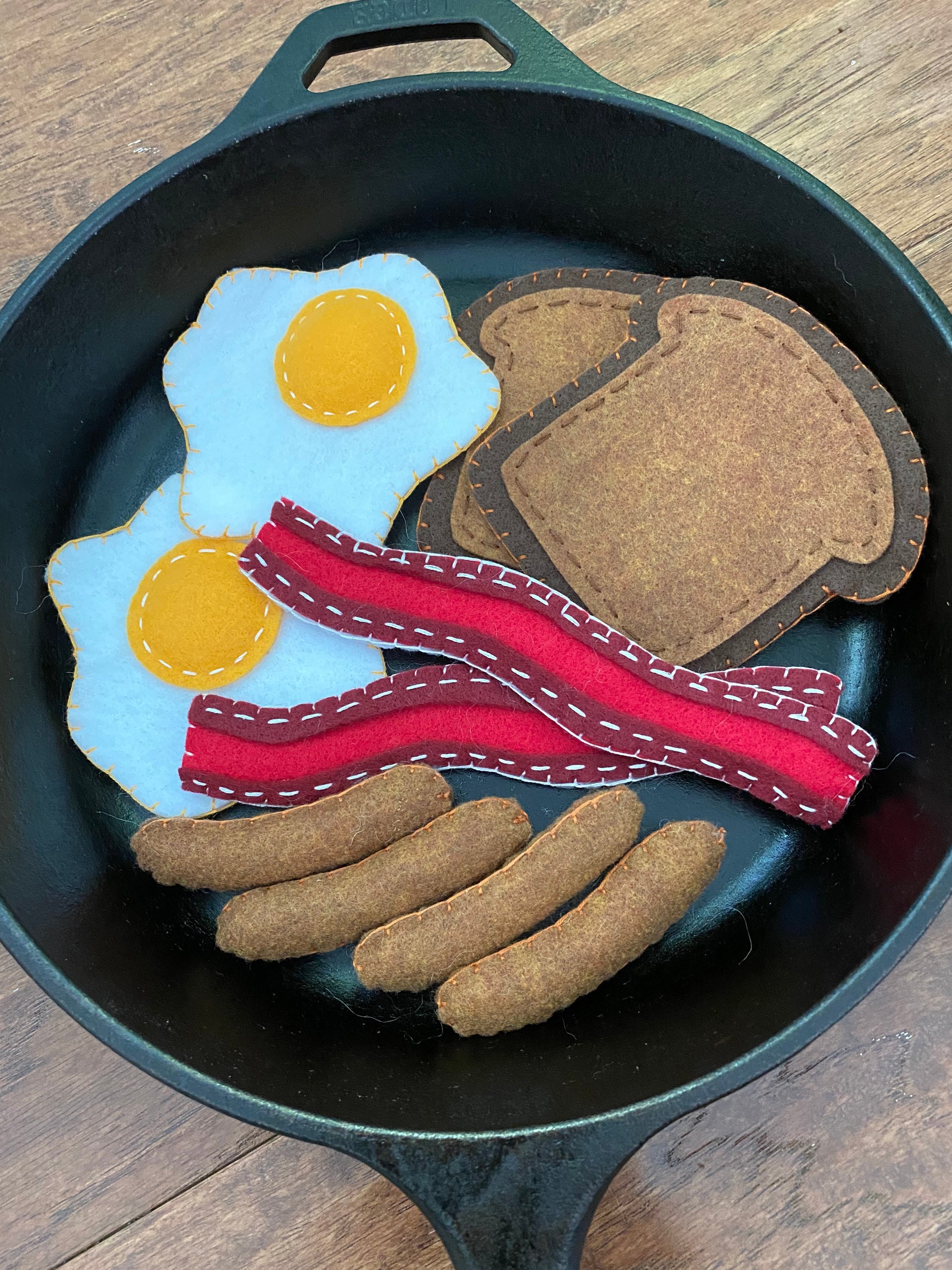 Breakfast Play Set - Felt Breakfast - Pretend Play - Play Food ...