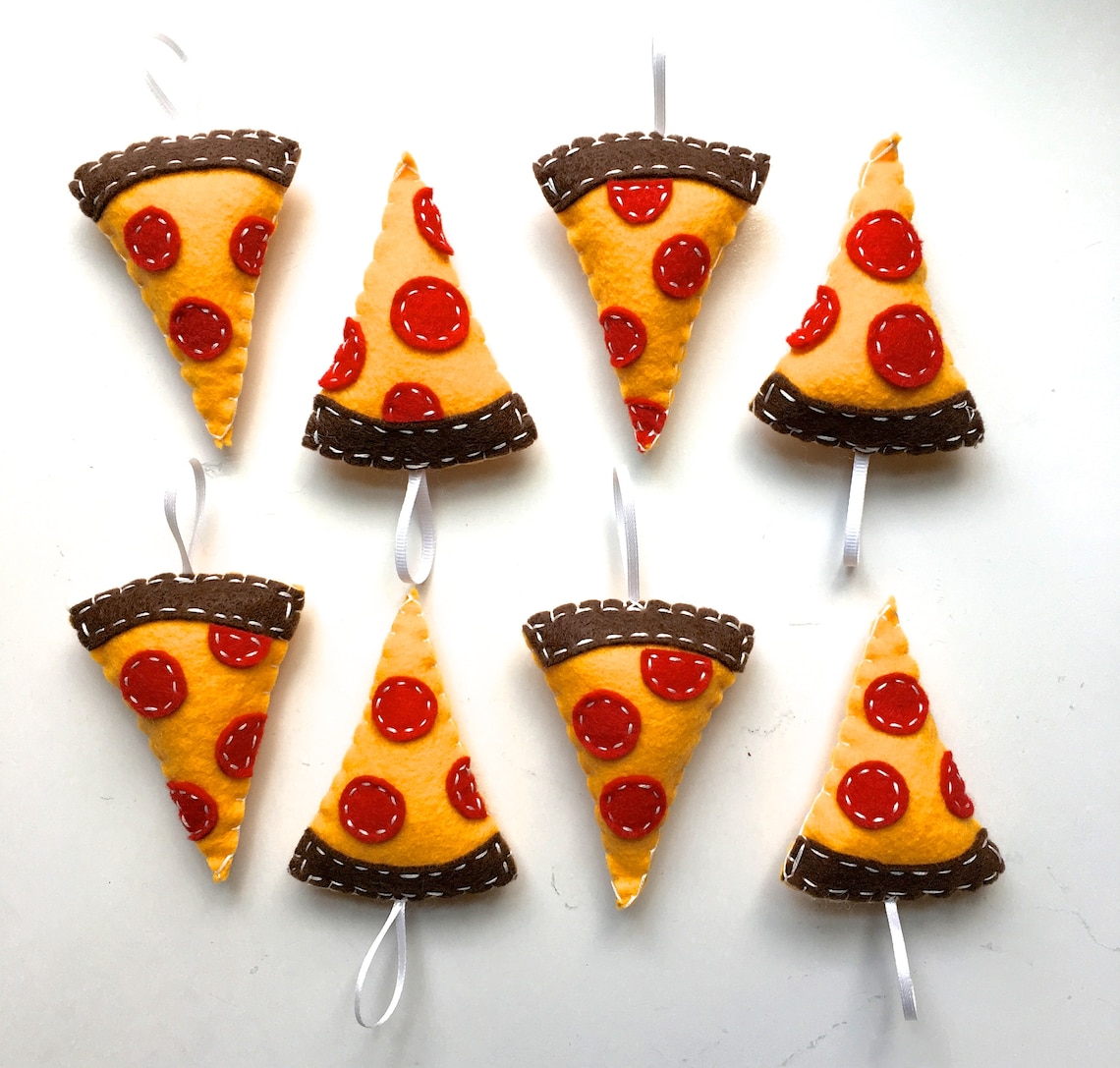 Pizza Ornament Pizza Gifts Pizza Party Pizza Plush - Etsy