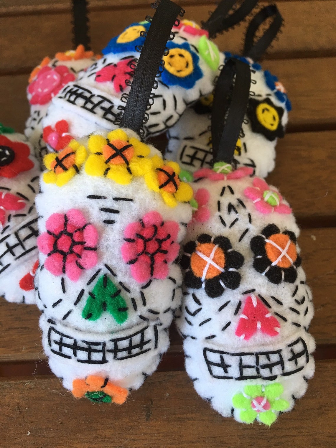 Day of the Dead/sugar Skull Ornament - Etsy