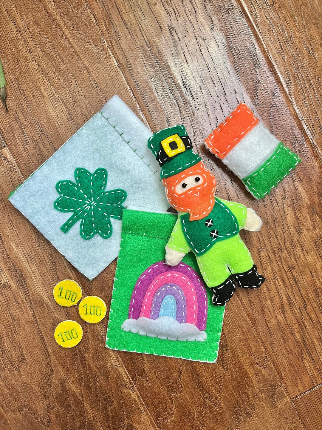 St. Patrick’s Day Leprechaun Play Set - Etsy