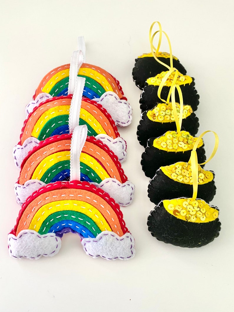 St. Patrick's Day Felt Ornament/decoration | Etsy