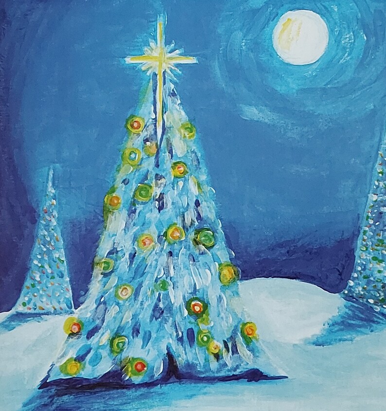 Pack Of 5 Christmas Tree Cards Evergreen Trees With Lights In Etsy pack-of-5-christmas-tree-cards-evergreen-trees-with-lights-in-etsy