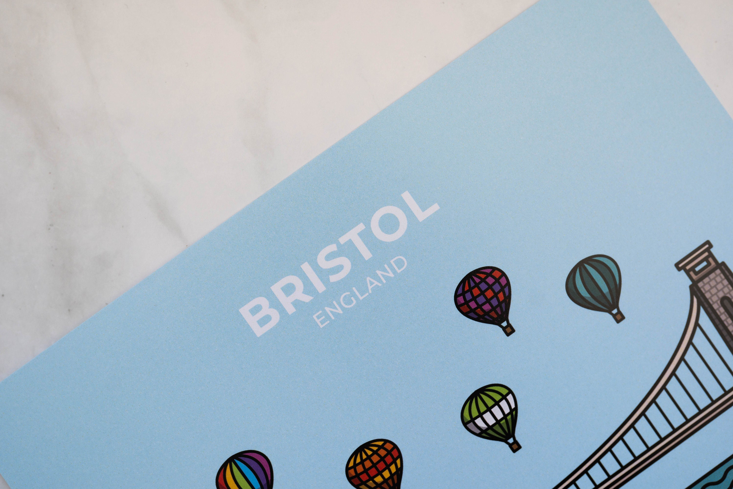 Bristol England Travel Poster Art Print | Etsy