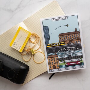 Manchester Castlefield Landmark Poster Print - Etsy UK