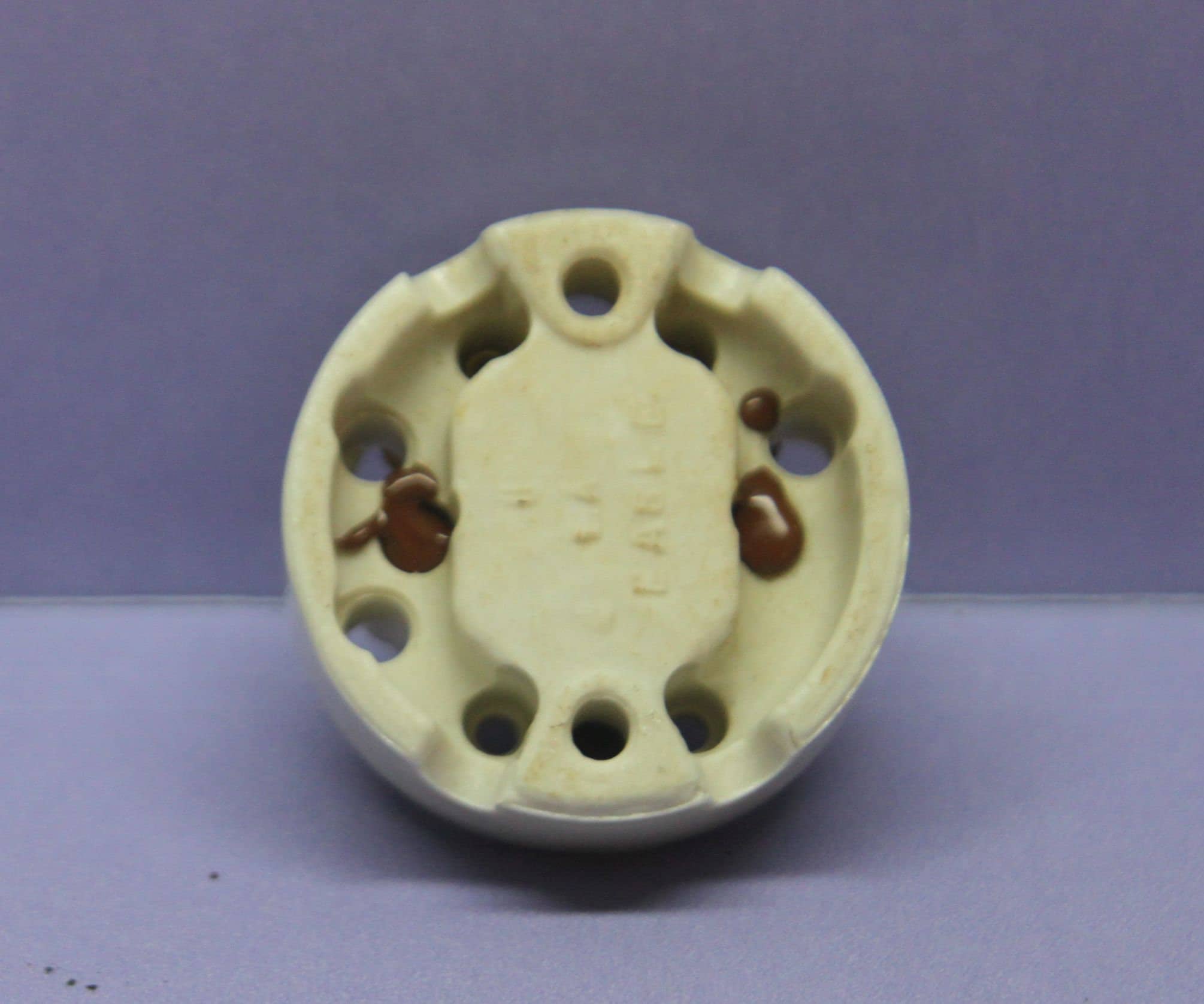 NEW Vintage Antique Round Toggle Light Switch - Bakelite/porcelain ...