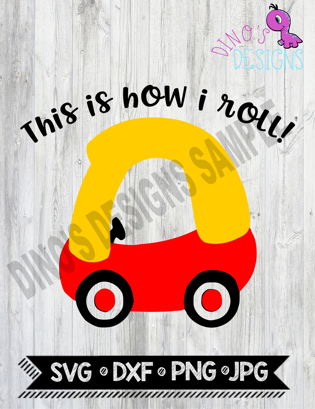 Cozy Coupe SVG: Little Tikes Car Clipart (digital Download) - Etsy