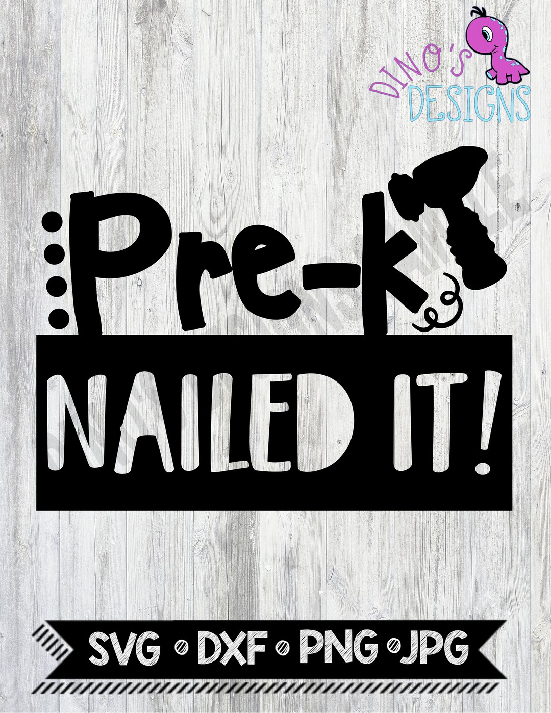 Pre-k Nailed It, Graduation, SVG, Dxf, PNG, Sublimation, DTF, Instant ...