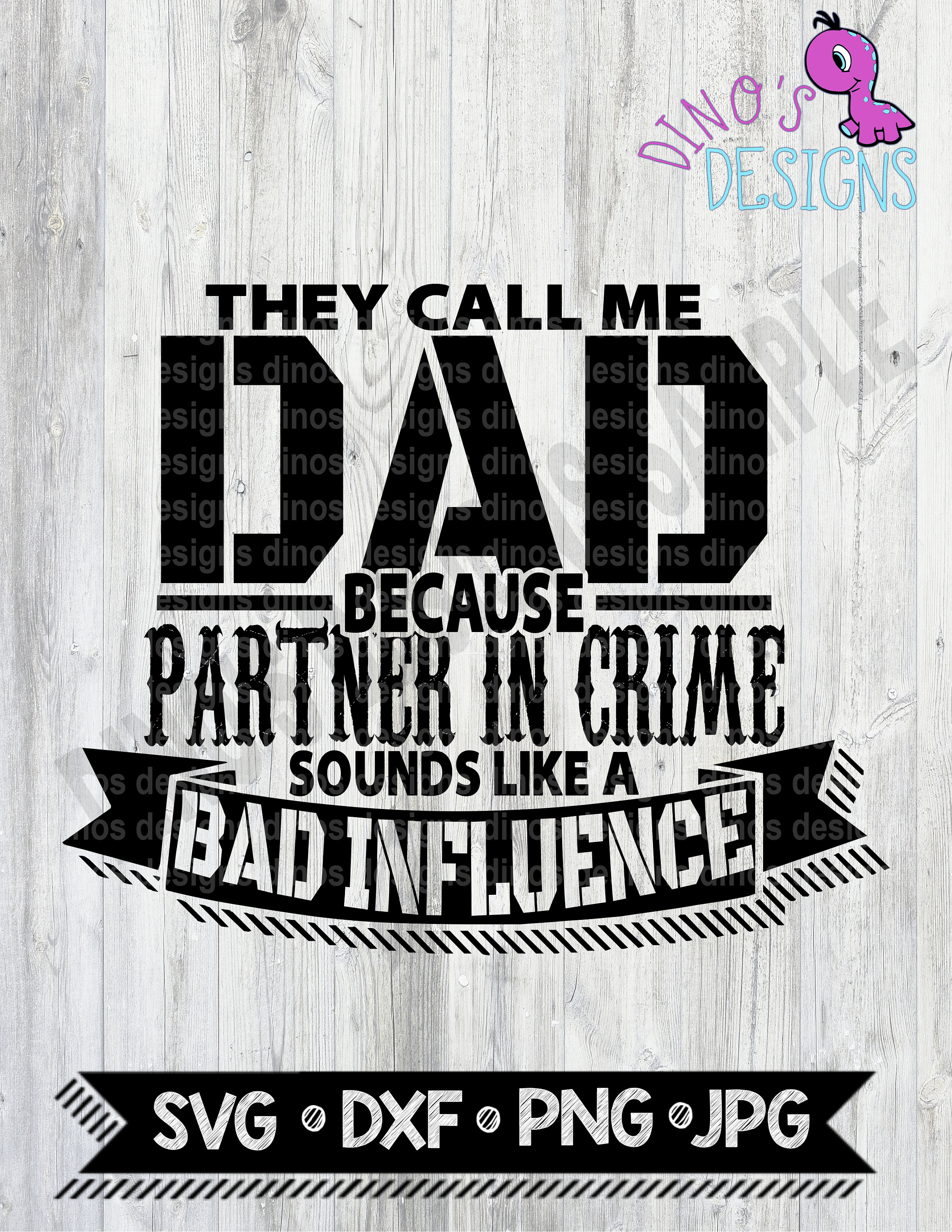 Dad Partner in Crime SVG, PNG, Sublimation (digital Download) - Etsy