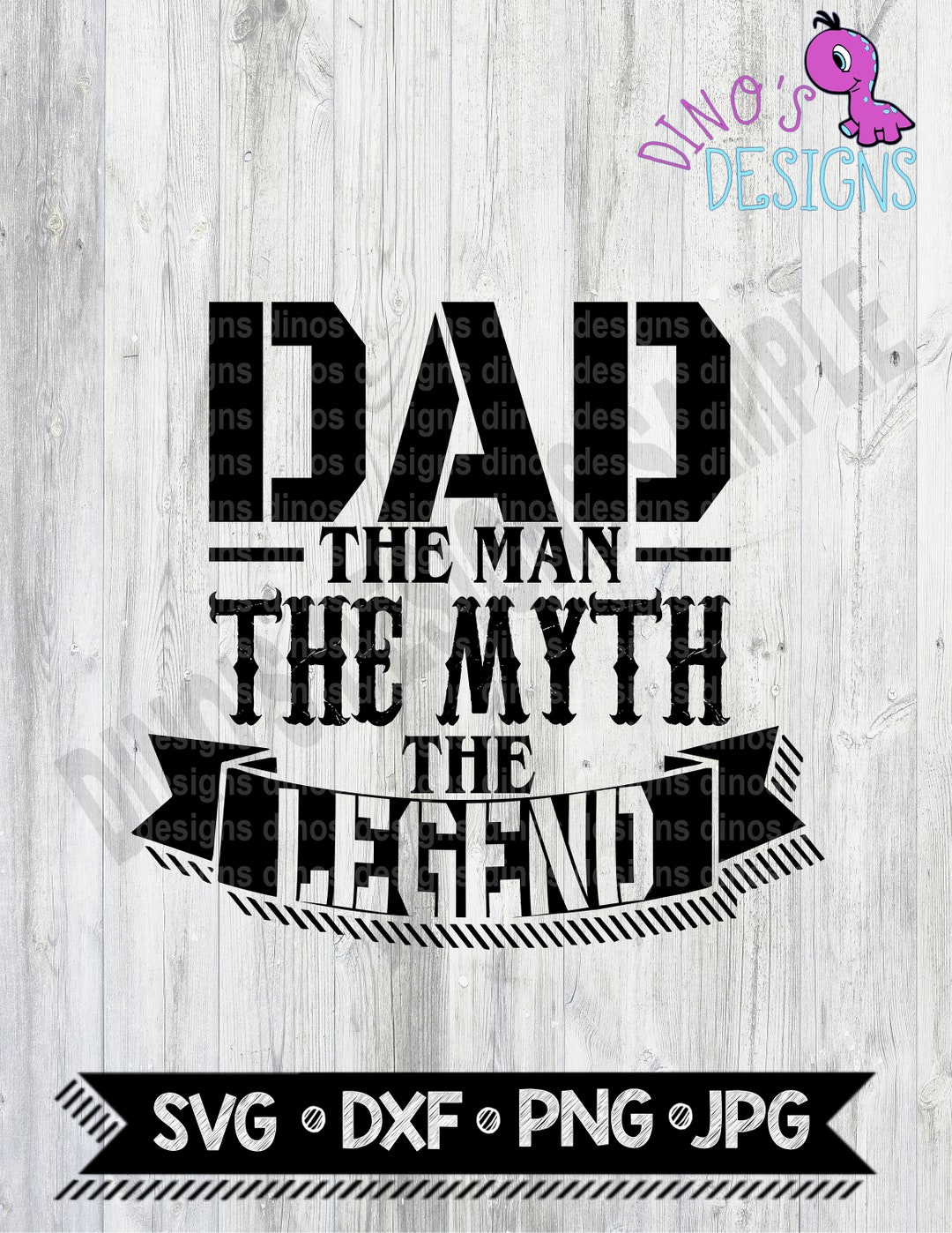 Dad the Man || SVG || Dxf || PNG || Sublimation || DTF || Instant ...