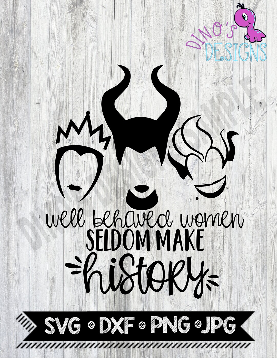 Park Villain, Well Behaved Women, SVG, PNG, Sublimation, Digital ...