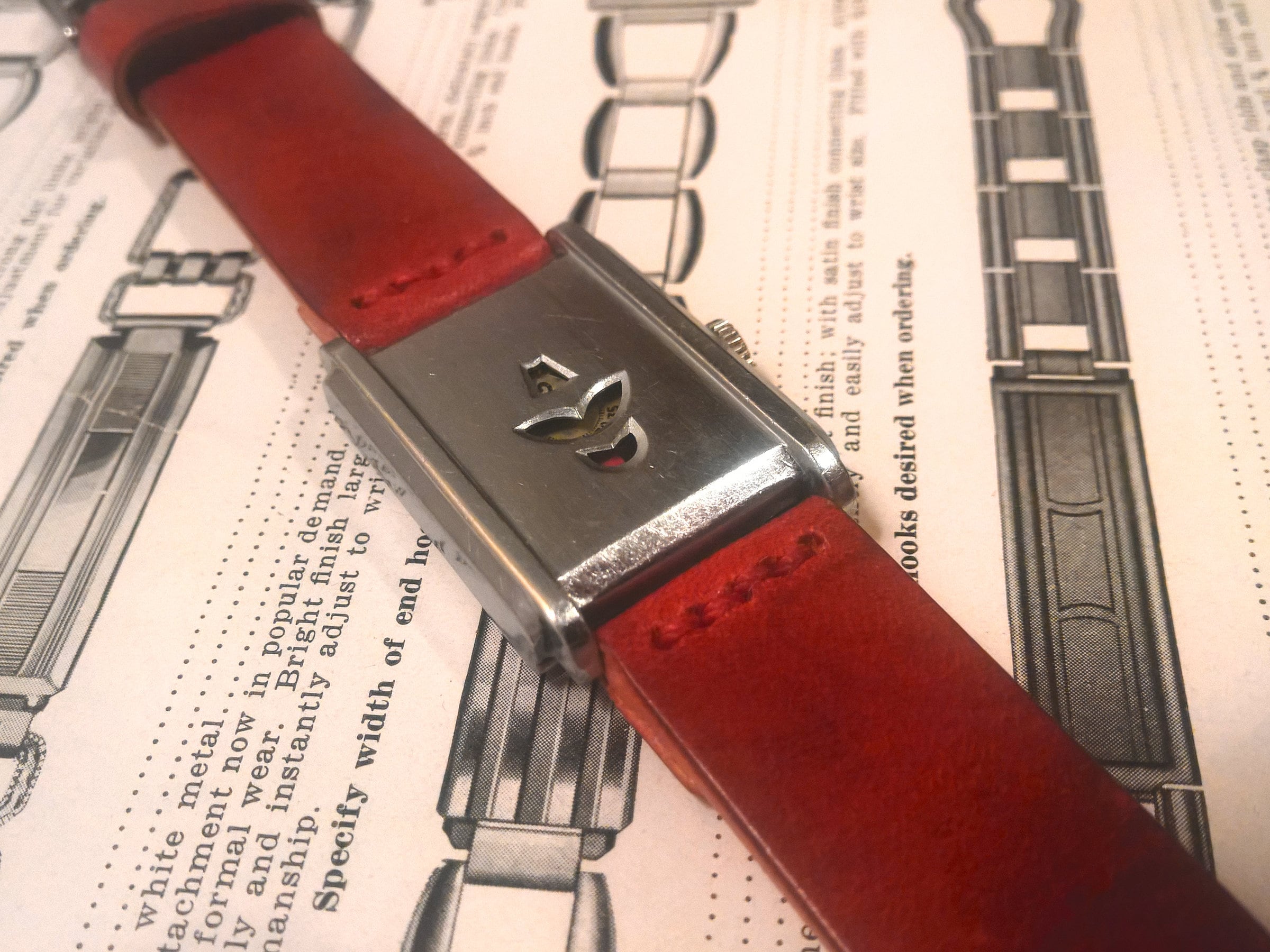 1930's Jump Hour Digital Mechanical Art Deco Watch Runs - Etsy