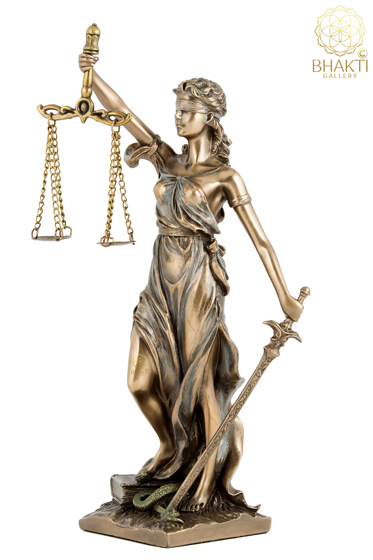 Lady Justice Statue Themis A Goddess Femida Lady Justice Statue