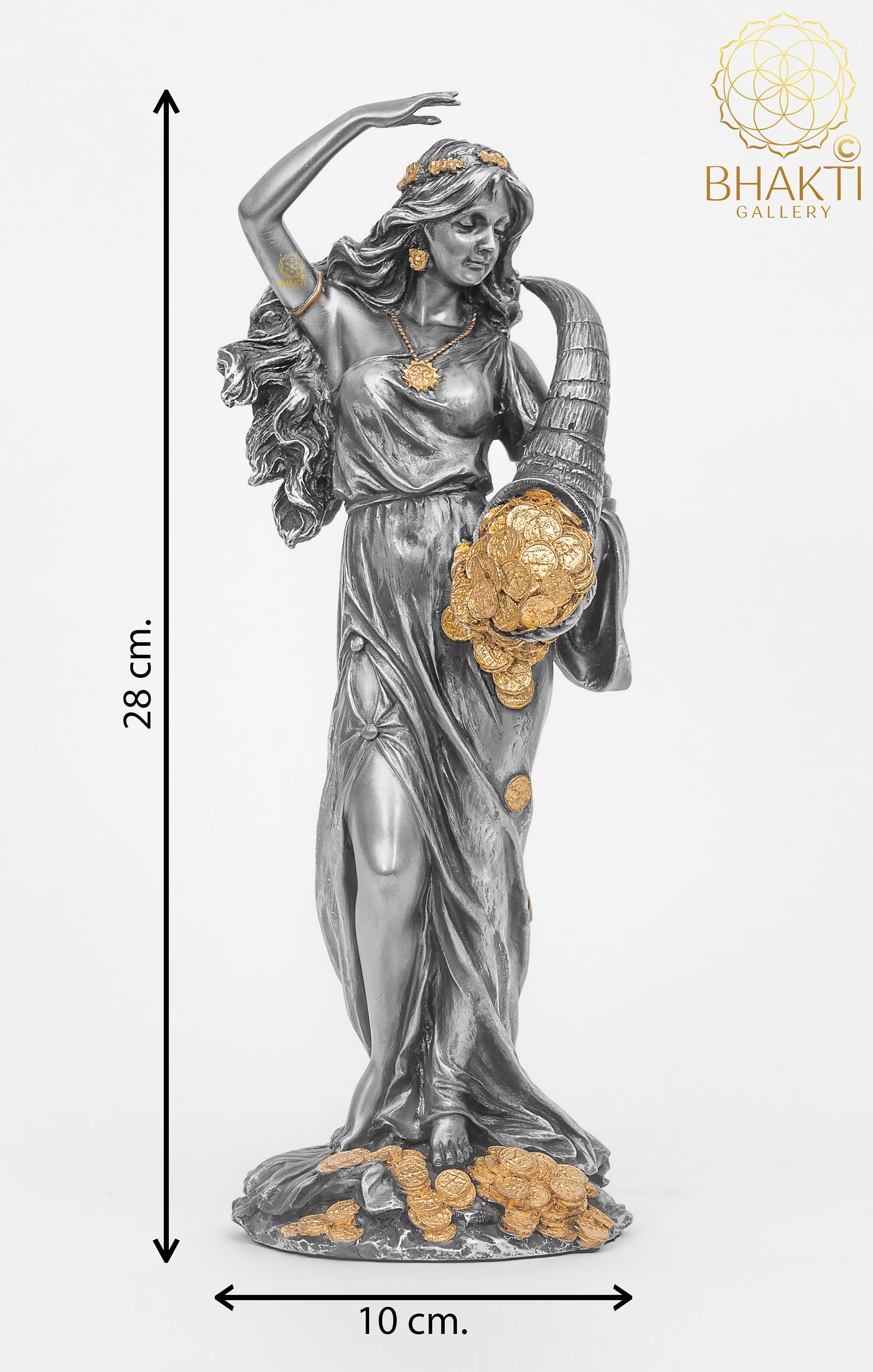 Tyche Fortuna Goddess Greek Roman Goddess of Fortune | Etsy