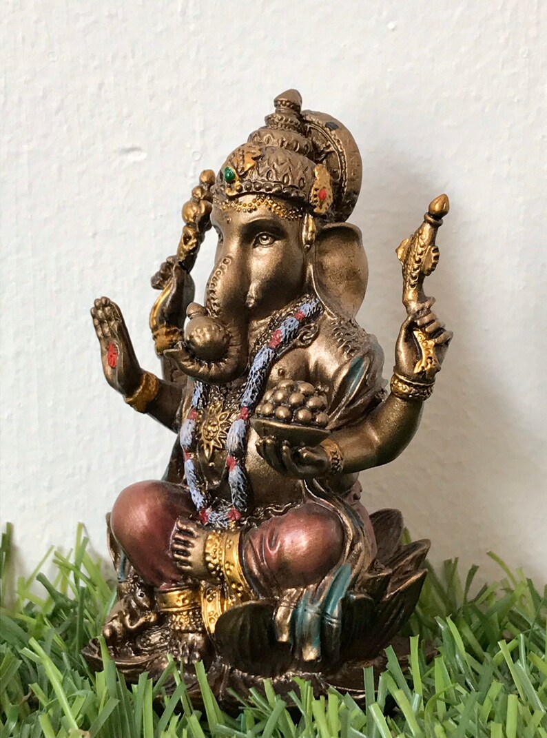 Small Ganesha Statue 3 Inch Lord Ganesh Idol Ganapati | Etsy