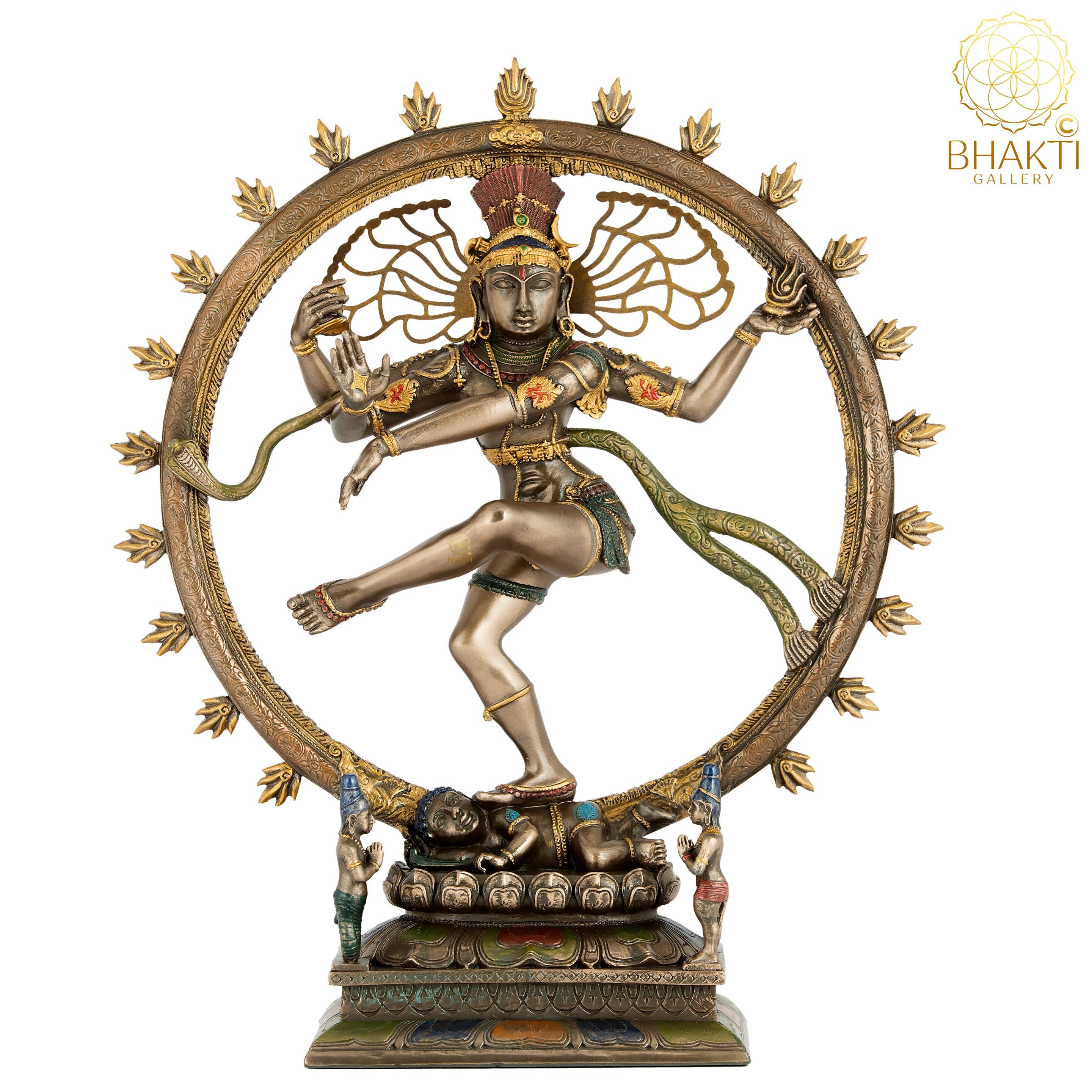 Nataraja Statue 10 Inch Natraj Idol Dancing Shiva | Etsy