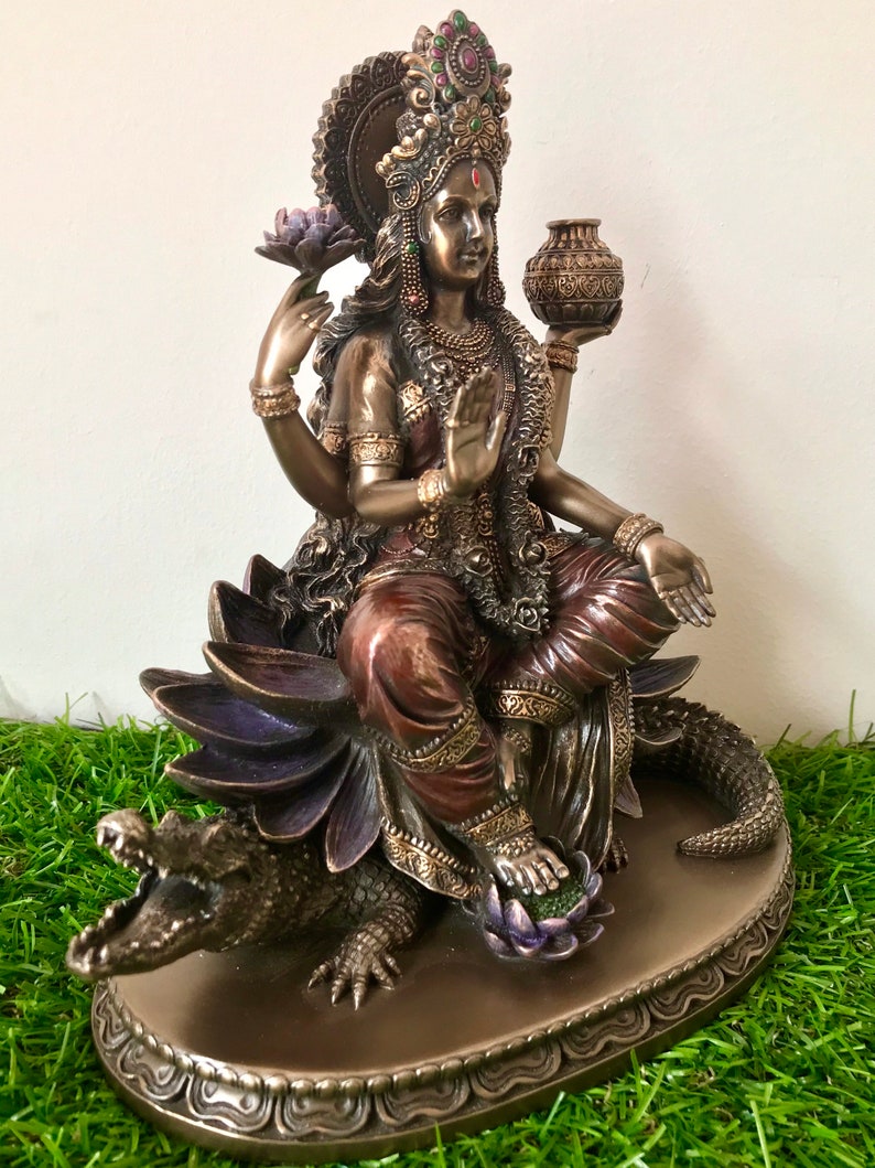 Ganga Statue Goddess Ganga Statue Holy River Ganga 8inches | Etsy