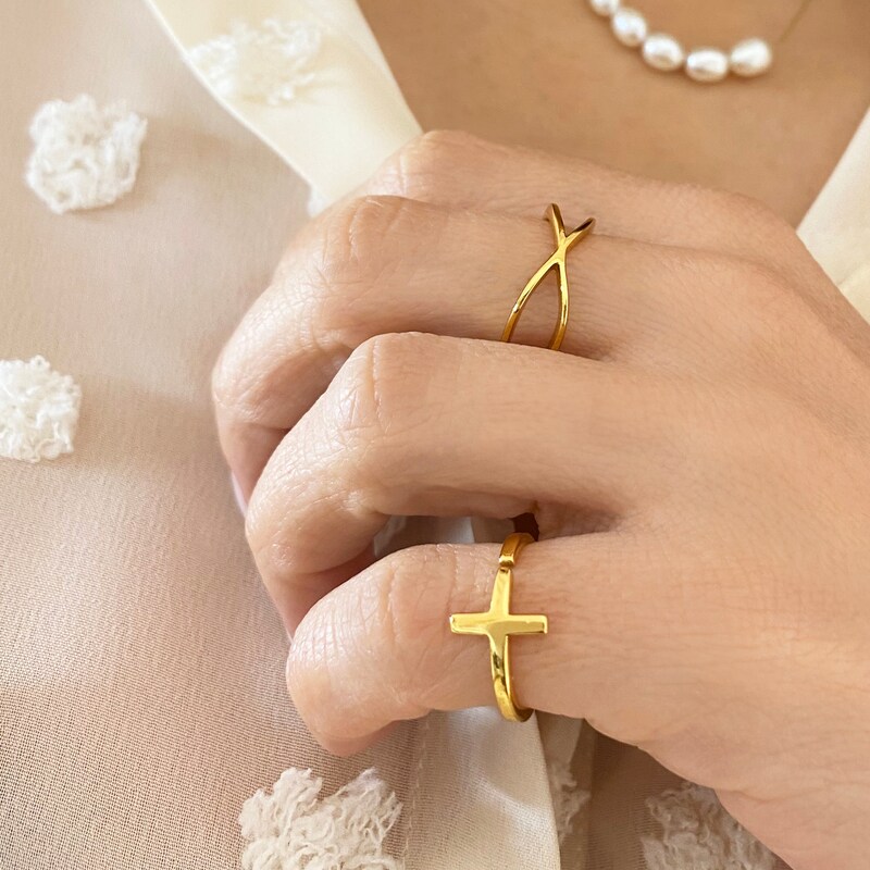 Mid Finger Ring - Etsy