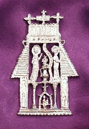 Holy House Medieval Pilgrim Badge - Etsy