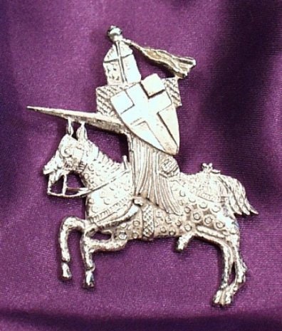 Jousting Medieval Badge - Etsy
