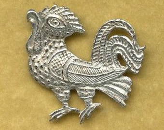 Medieval Heraldic Skeleton Pewter Pin Badge - Etsy