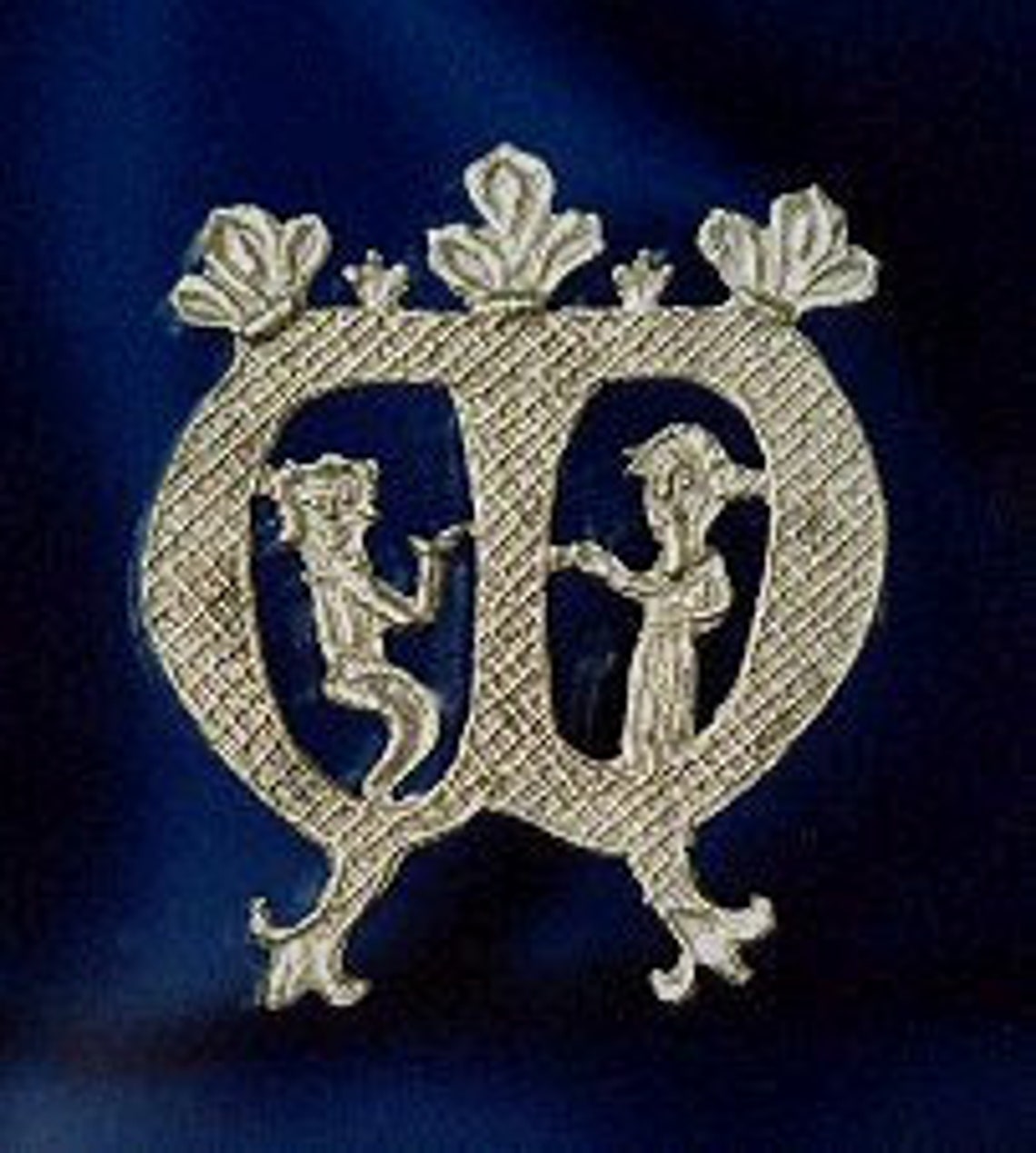 Maria Monogram Medieval Badge - Etsy
