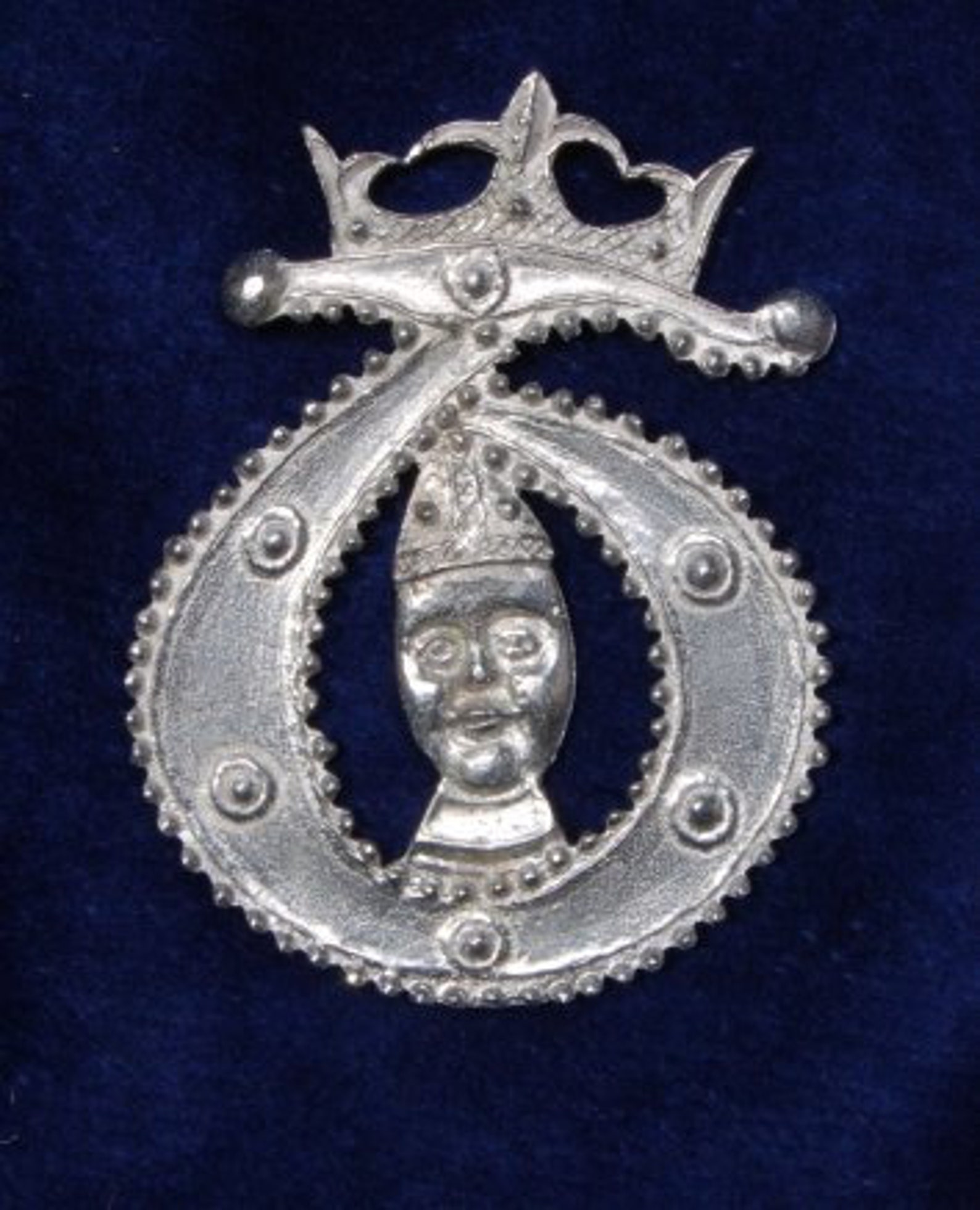 Crowned 'T' Medieval Badge - Etsy