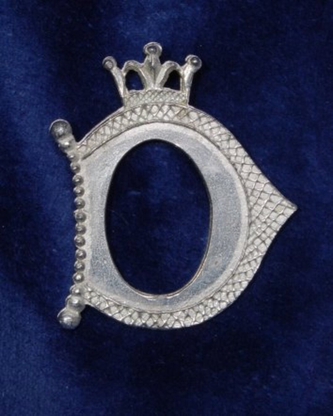 Crowned 'D' Medieval Badge - Etsy