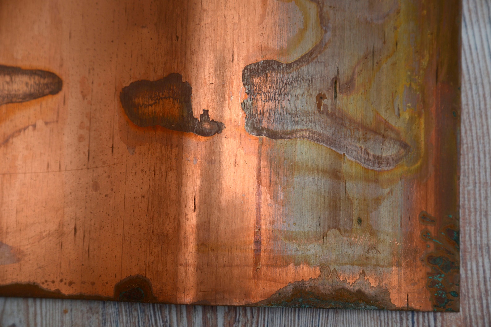 Old copper sheet size 12 x 24Solid Copper Craft Sheet 22Ga | Etsy