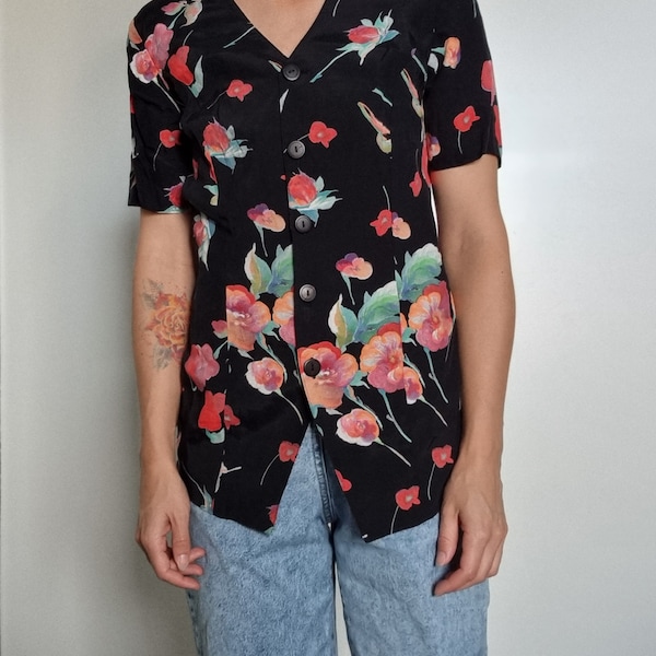 90s Blouse - Etsy