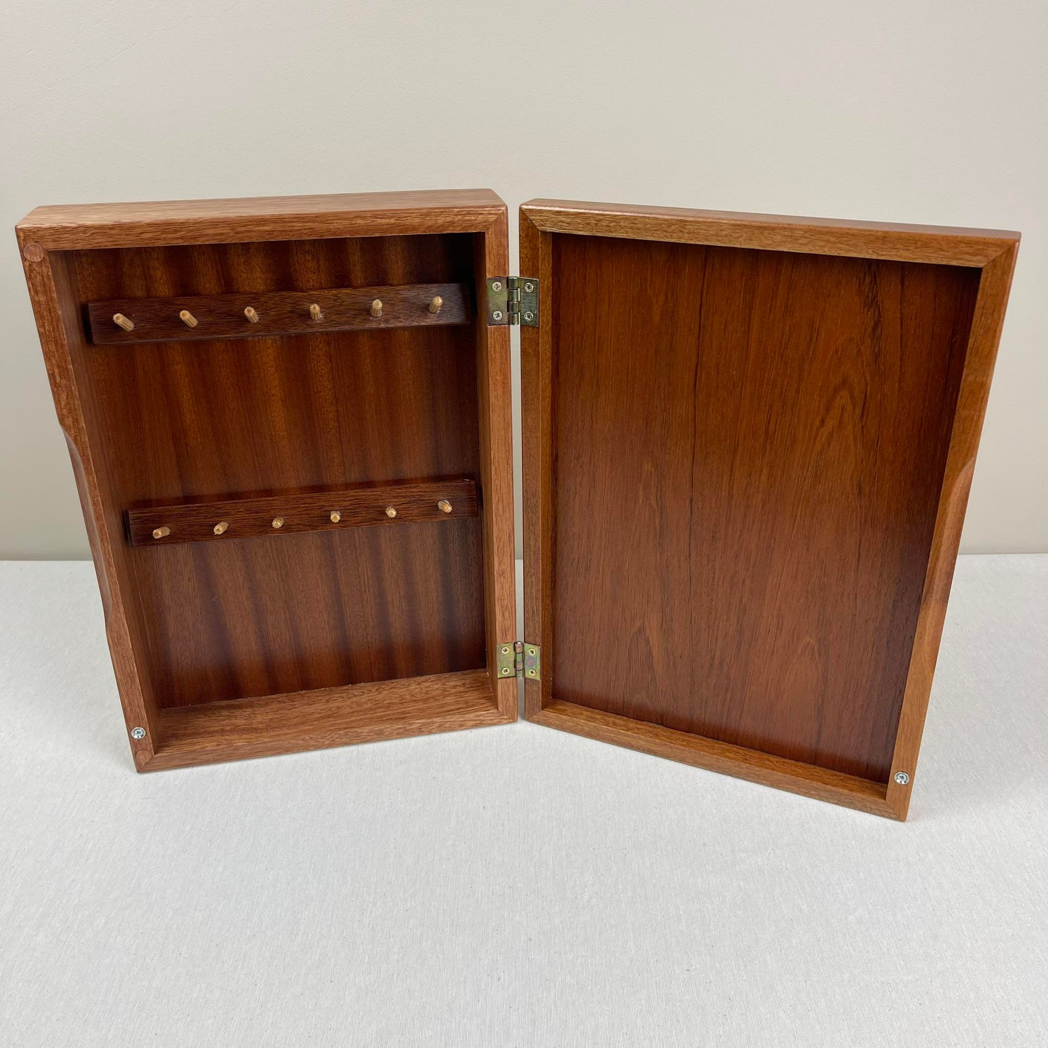 Wooden Key Box, Wall Key Cabinet, Schlüsselkasten, Key Storage, Key ...