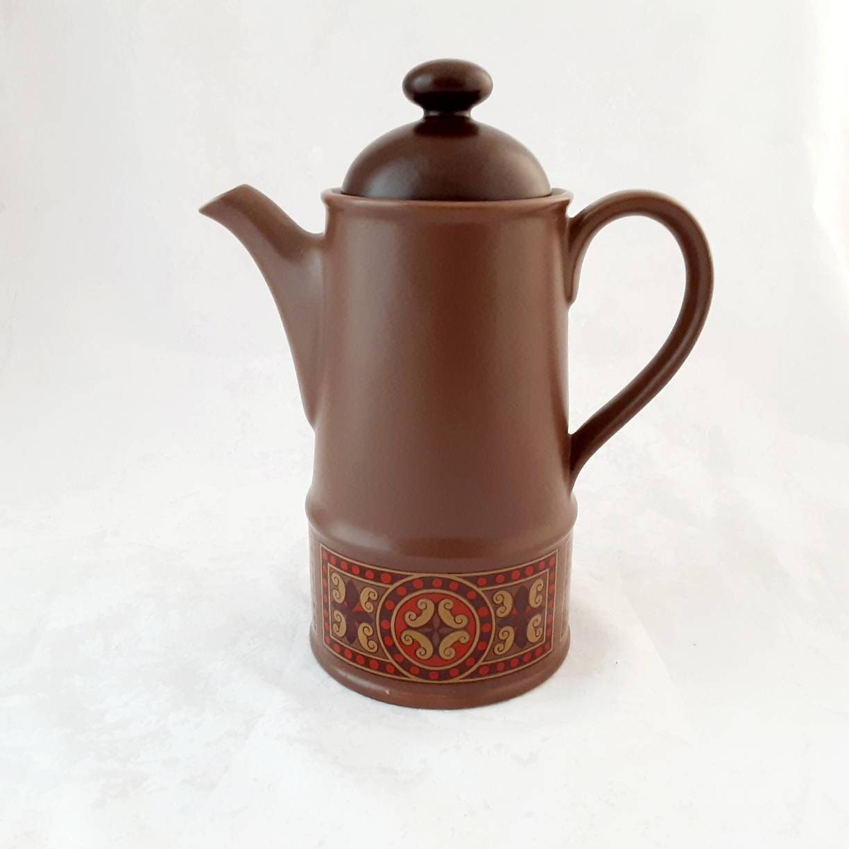 Vintage Sadler Coffee Pot, Retro Brown 1970s Coffeepot, Vintage 1970s ...