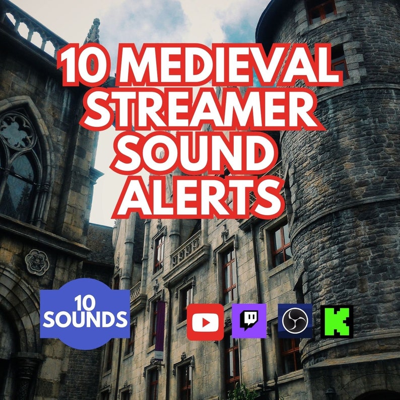 Medieval Twitch Streamer Sound Alerts, Youtube Stream Audio ...